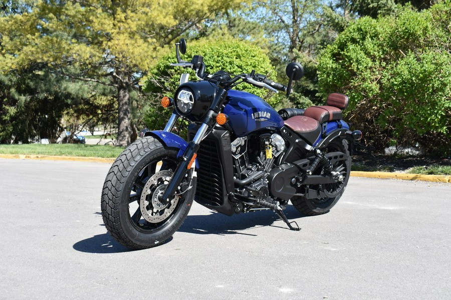 2024 Indian Motorcycle® Scout® Bobber ABS Springfield Blue Metallic for ...