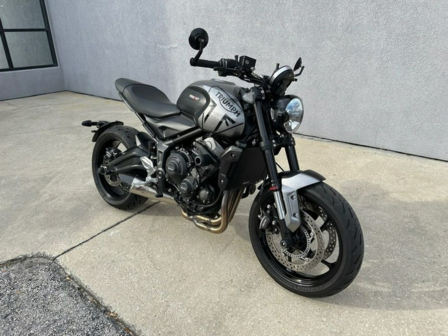2022 Triumph Trident 660 Silver Ice Diablo Red 660 Sapphire Black for ...