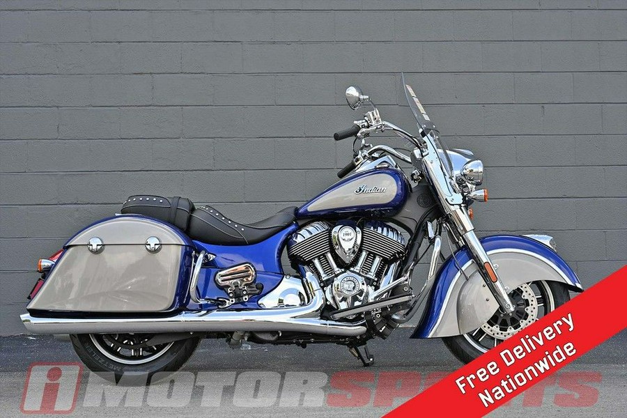 2023 Indian Motorcycle® Springfield® Spirit Blue Metallic / Silver ...
