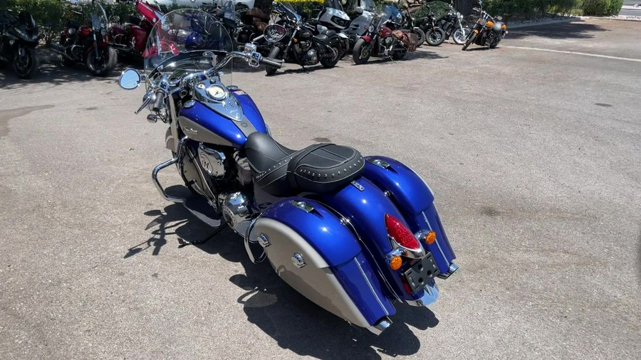 2023 Indian Motorcycle® Springfield® Spirit Blue Metallic / Silver ...