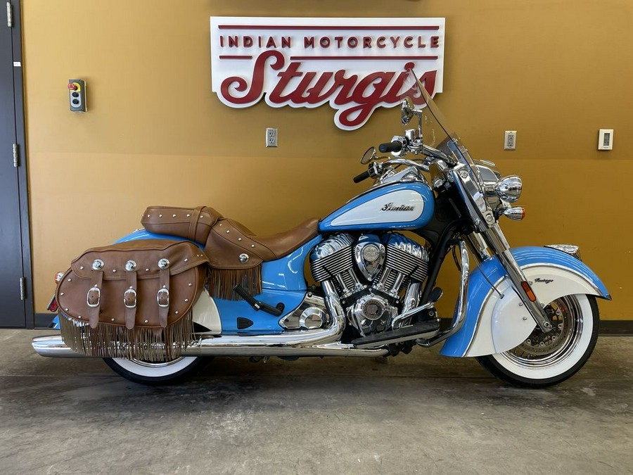 2019 Indian Motorcycle® Chief® Vintage Sky Blue / Pearl White for sale ...