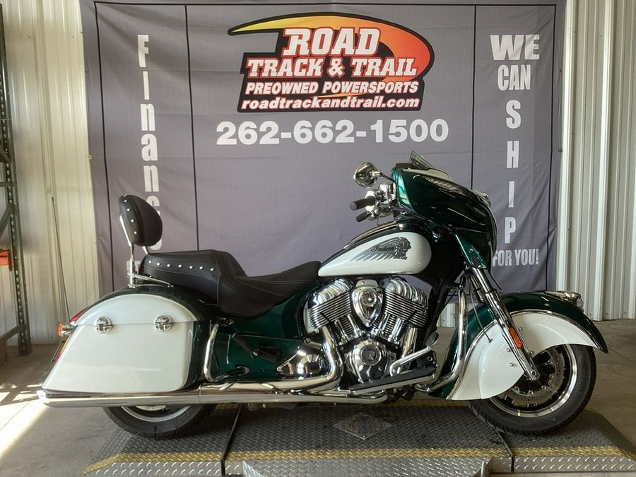 2020 Indian Motorcycle® Chieftain® Classic Icon Series Metallic Jade ...