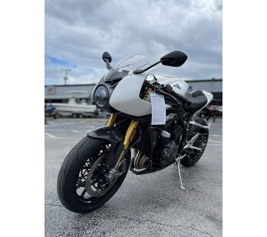 2022 Triumph Speed Triple 1200 RR Crystal White Storm Grey for sale in ...