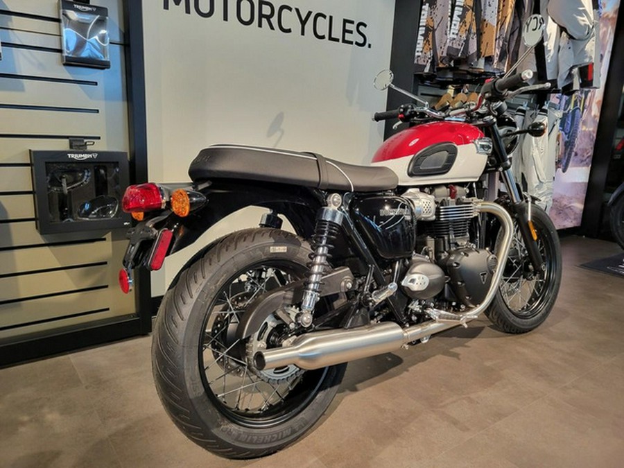 2024 Triumph Bonneville T100 Carnival Red/Fusion White for sale in ...