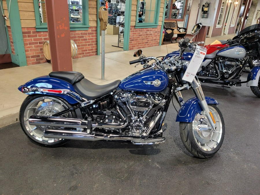 2023 Harley-Davidson Fat Boy 114 Bright Billiard Blue for sale in ...