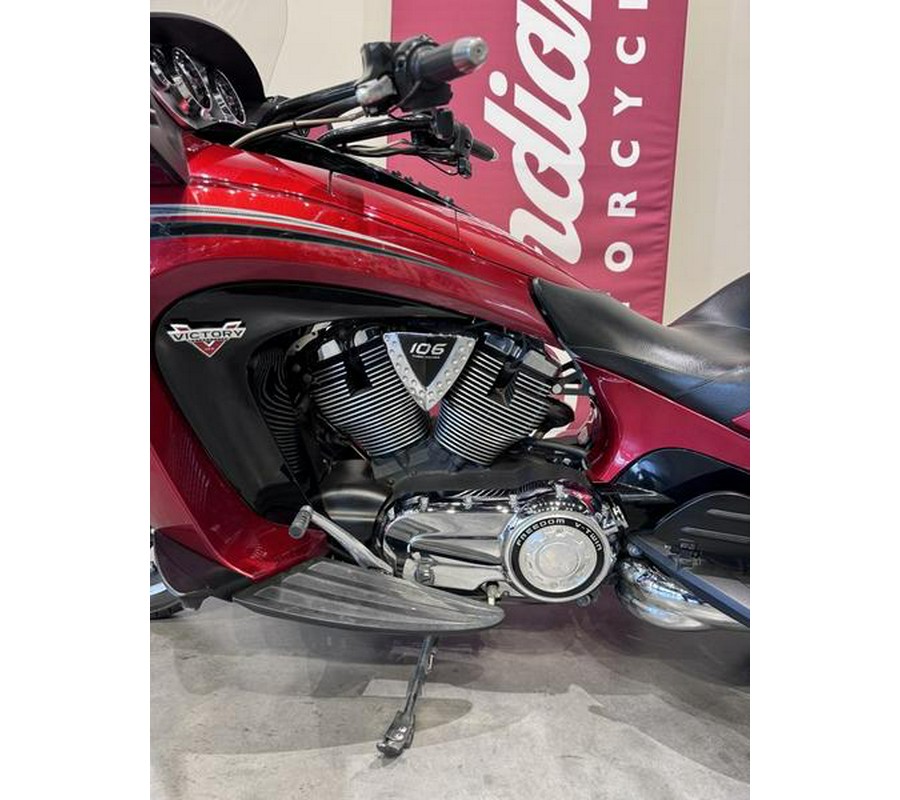 2013 Victory Motorcycles® Vision® Tour Sunset Red & Black W/ Black ...