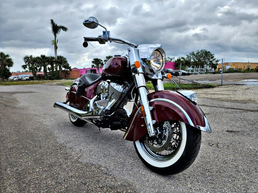 2018 Indian Motorcycle® Chief® Classic ABS Burgundy Metallic for sale ...