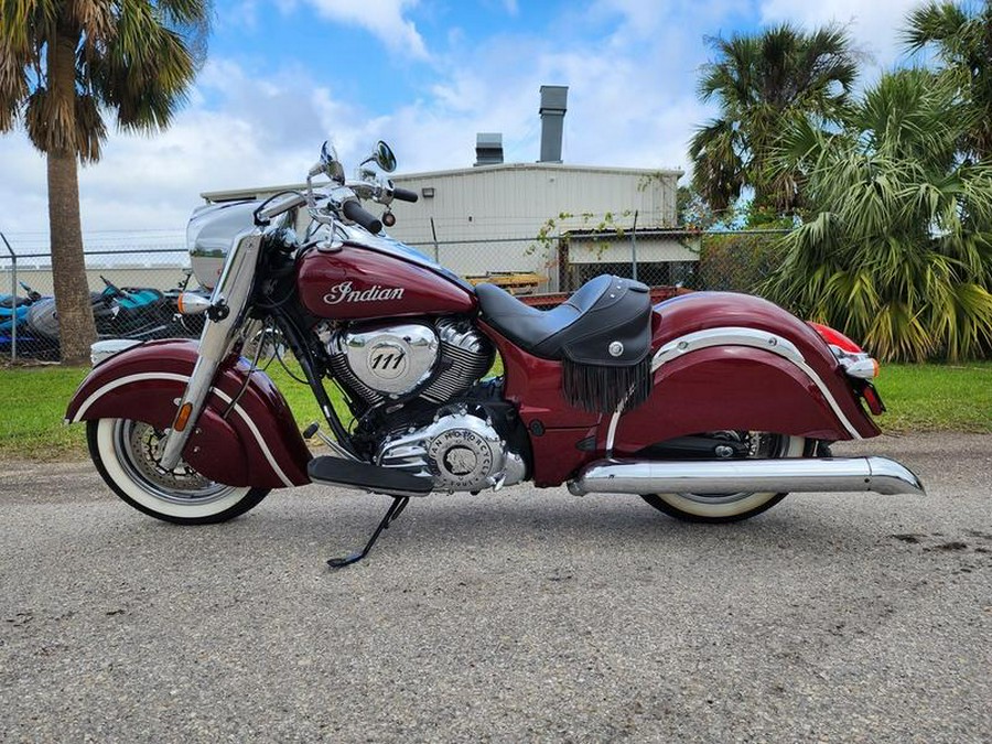 2018 Indian Motorcycle® Chief® Classic ABS Burgundy Metallic for sale ...
