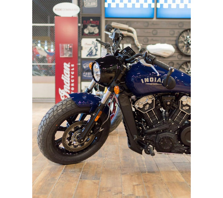 2024 Indian Motorcycle® Scout® Bobber ABS Springfield Blue Metallic for ...