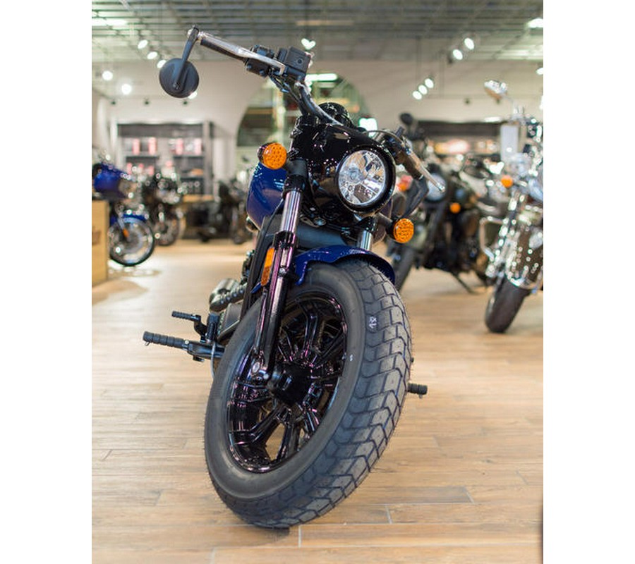 2024 Indian Motorcycle® Scout® Bobber ABS Springfield Blue Metallic for ...