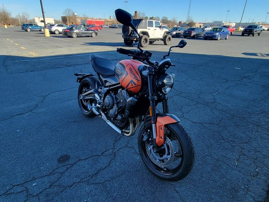 2023 Triumph Trident 660 Matte Baja Orange / Matte Storm Grey for sale ...