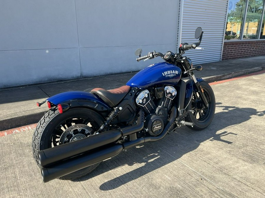 2023 Indian Motorcycle® Scout® Bobber ABS Springfield Blue Metallic for ...