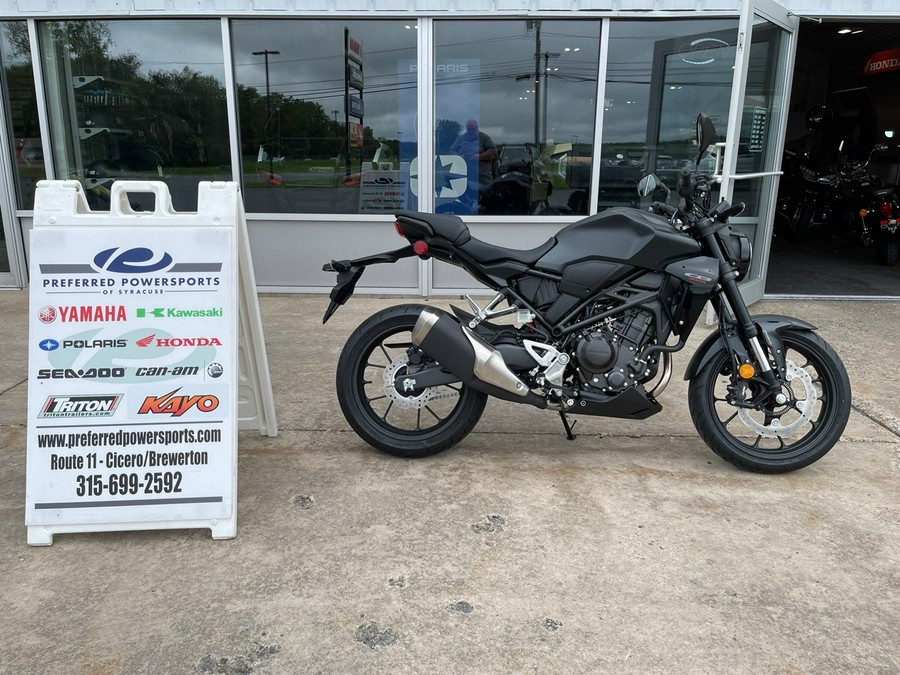 2024 Honda CB 300R ABS Matte Black Metallic for sale in Brewerton, NY