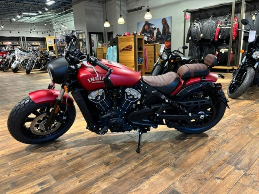 2023 Indian Motorcycle® Scout® Bobber ABS Ruby Smoke for sale in ...