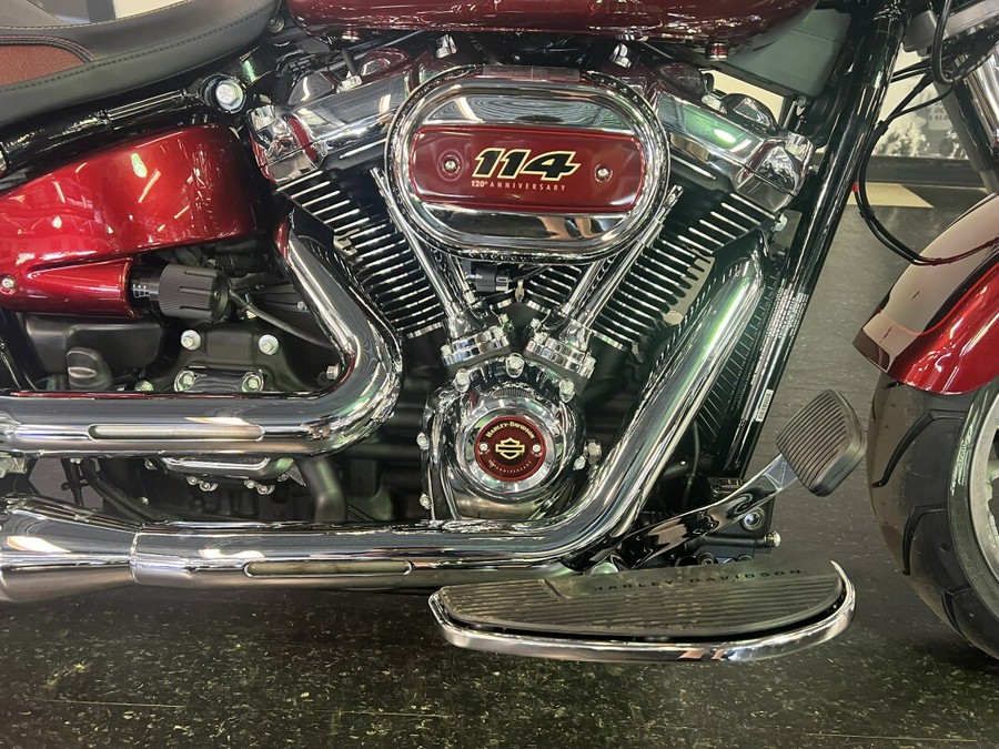 2023 Harley-Davidson Fat Boy 114 Heirloom Red Fade FLFBS for sale in ...