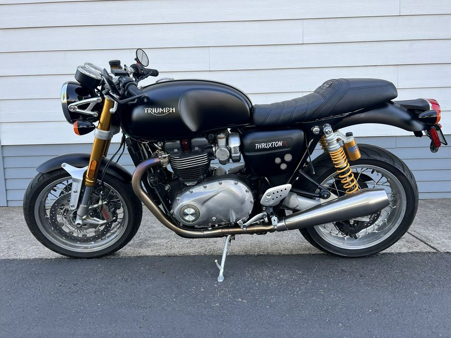 2017 Triumph Thruxton 1200 R Matte Jet Black for sale in Eugene, OR