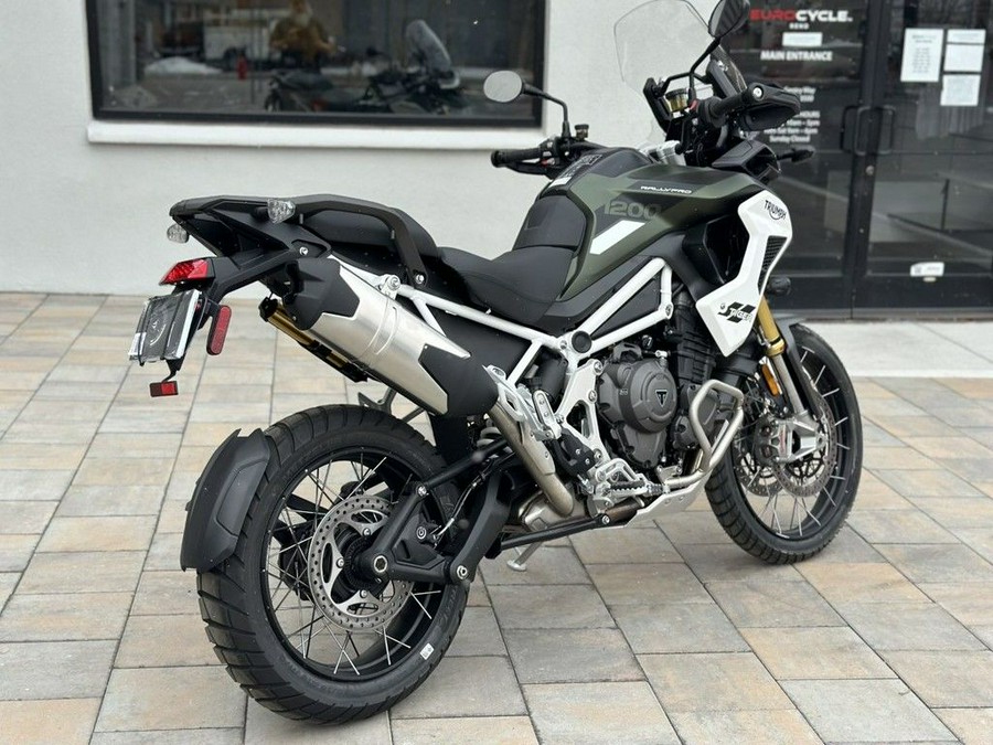 2023 Triumph Tiger 1200 Rally Pro Matte Khaki Green for sale in Reno, NV