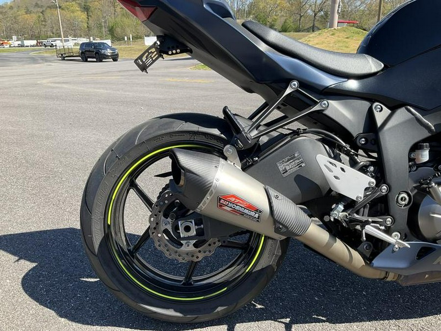 2022 Kawasaki Ninja® ZX™-6R Metallic Matte Twilight Blue/Metallic ...