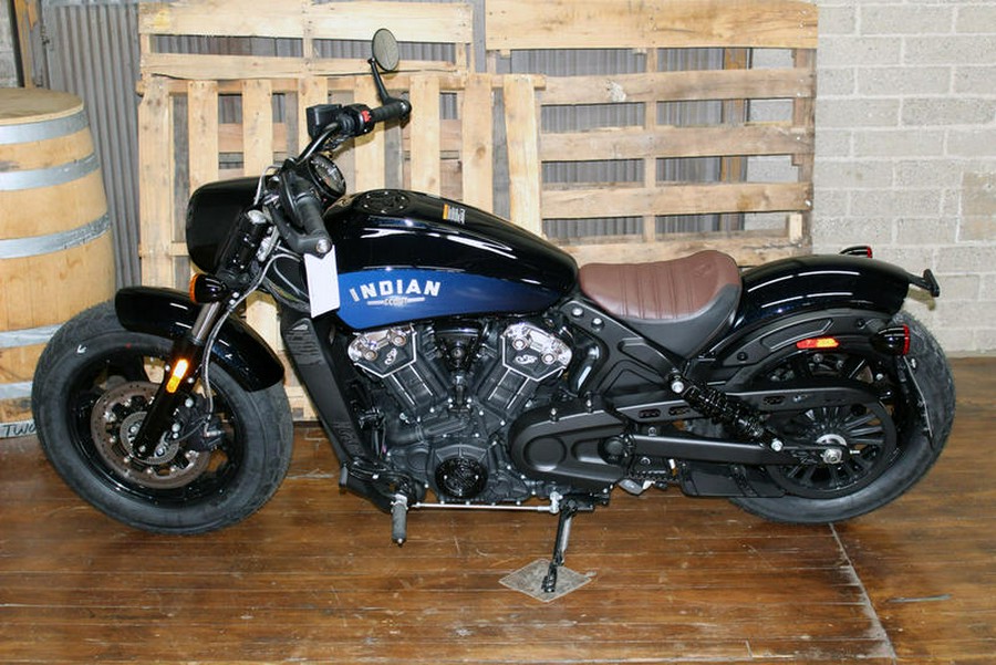 2022 Indian Motorcycle® Scout® Bobber ABS Icon Black Azure Crystal for ...