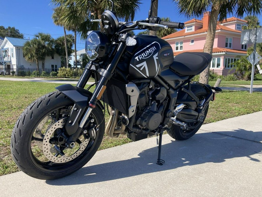 2024 Triumph Trident 660 Matte Jet Black/Matte Silver Ice for sale in ...