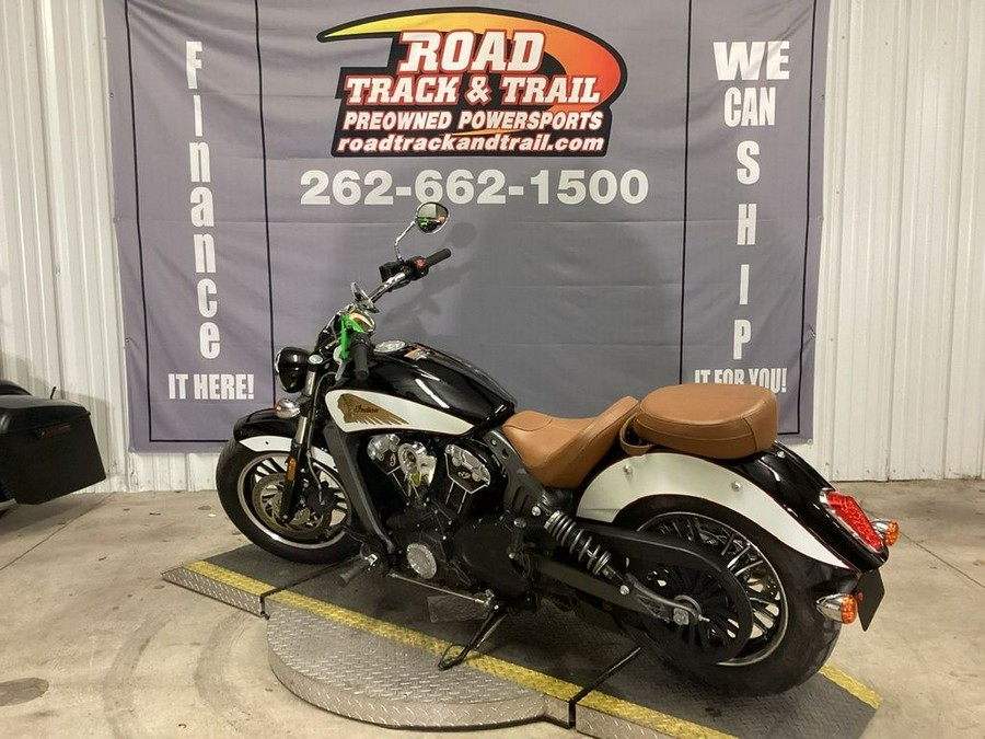 2017 Indian Motorcycle® Scout® Icon Thunder Black, White & Red for sale ...