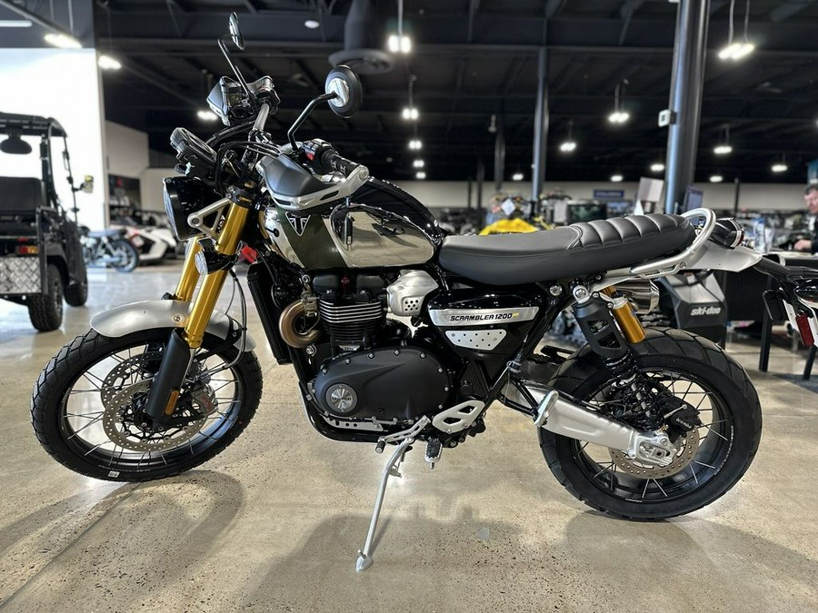 2023 Triumph Scrambler 1200 XE Chrome Edition Brooklands Green for sale ...