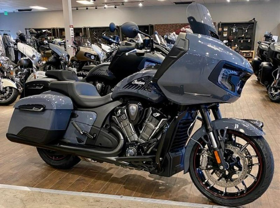 2022 Indian Motorcycle® Challenger® Dark Horse® Icon Stealth Gray Azure ...