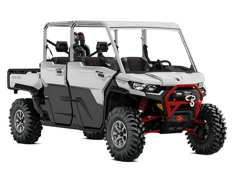 2025 Can-Am® Defender MAX X mr with Half-Doors HD10 Hyper Silver ...