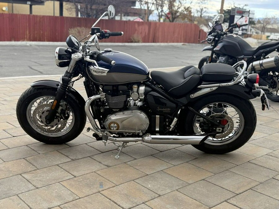 2025 Triumph Bonneville Speedmaster Pacific Blue / Silver Ice for sale ...