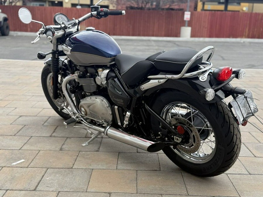 2025 Triumph Bonneville Speedmaster Pacific Blue / Silver Ice for sale ...