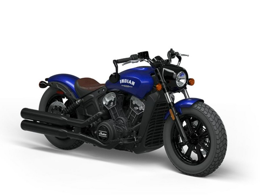2023 Indian Motorcycle® Scout® Bobber ABS Springfield Blue Metallic for ...