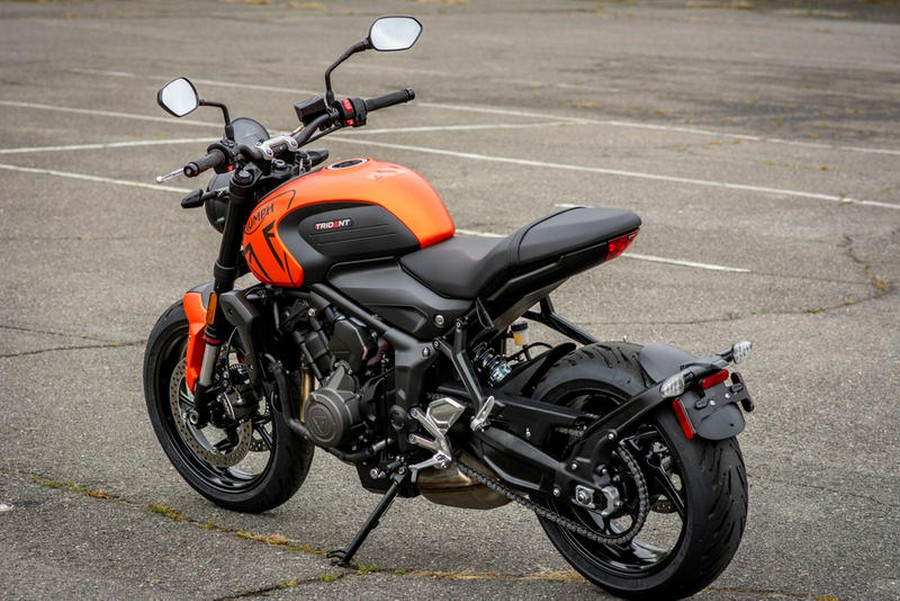 2023 Triumph Trident 660 Matte Baja Orange / Matte Storm Grey for sale ...