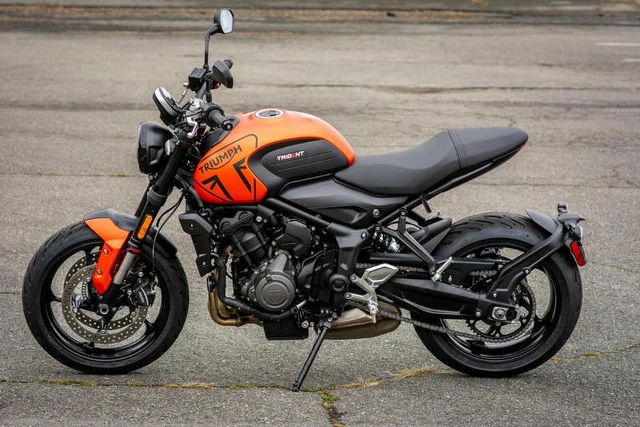 2023 Triumph Trident 660 Matte Baja Orange / Matte Storm Grey for sale ...
