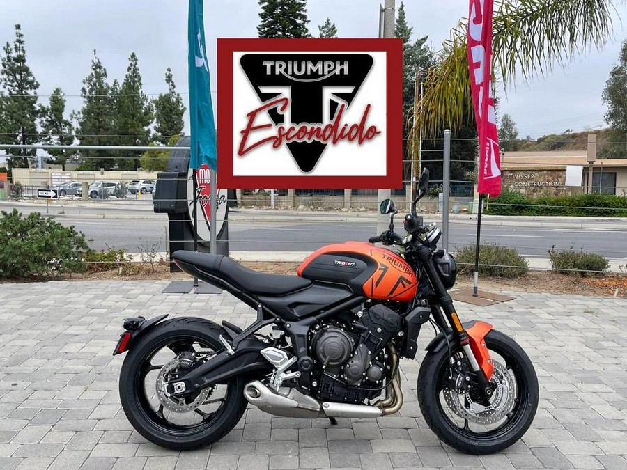 2023 Triumph Trident 660 Matte Baja Orange / Matte Storm Grey for sale ...