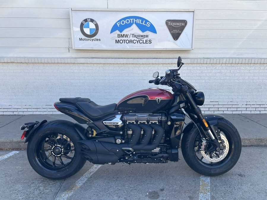 2025 Triumph Rocket 3 Storm R Carnival Red/Sapphire Black for sale in ...