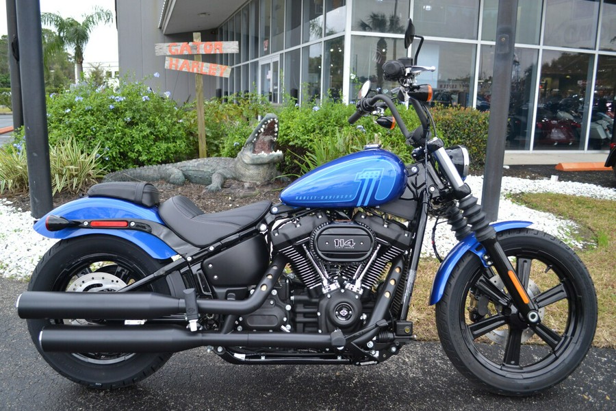 2024 Harley-Davidson Street Bob 114 Blue Burst - FXBBS for sale in ...