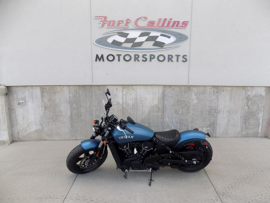 2021 Indian Motorcycle® Scout® Bobber Sixty ABS Blue Slate Smoke for ...