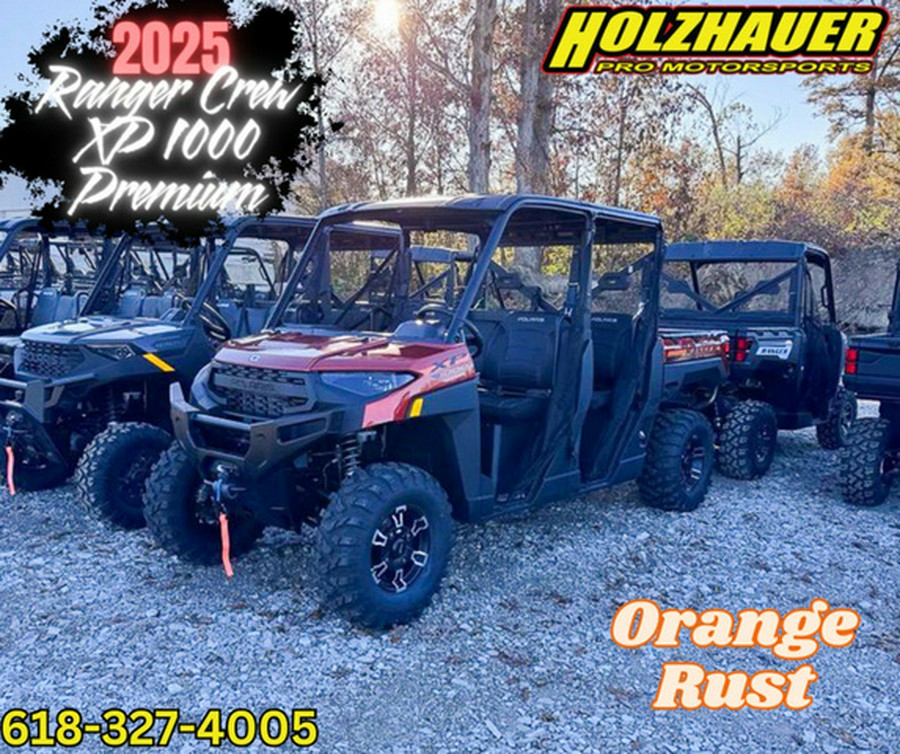 2025 Polaris Ranger Crew XP 1000 Premium Orange Rust for sale in ...