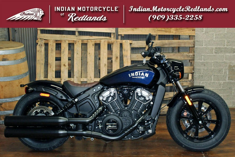 2022 Indian Motorcycle® Scout® Bobber ABS Icon Black Azure Crystal for ...
