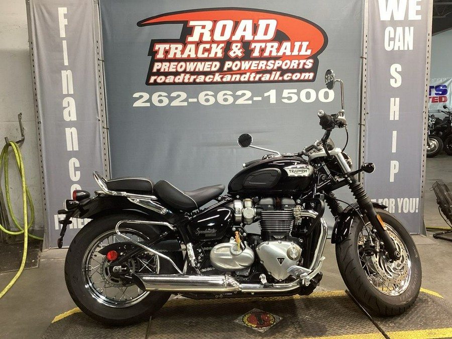 2022 Triumph Bonneville Speedmaster Jet Black for sale in Big Bend, WI