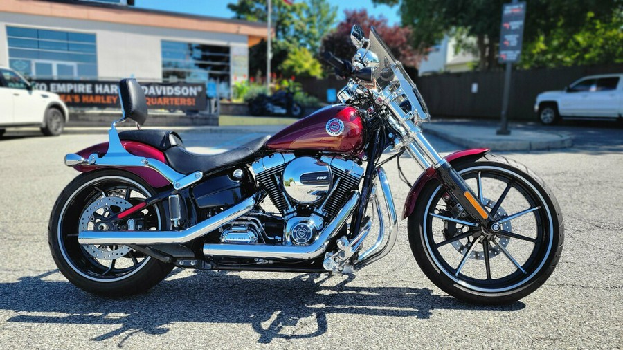 2016 Harley-Davidson Breakout Velocity Red Sunglo for sale in New ...