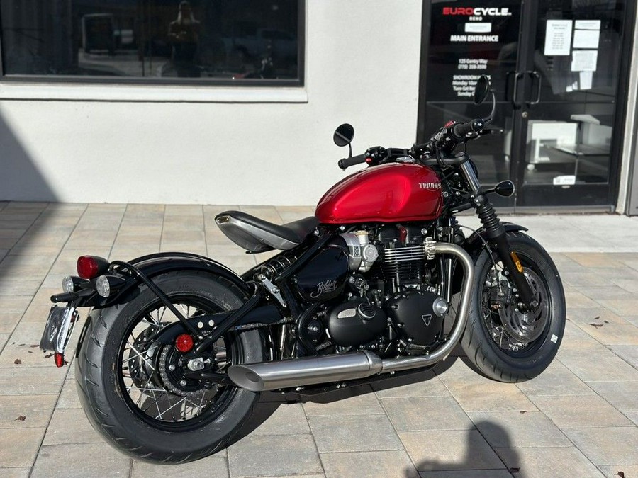 2023 Triumph Bonneville Bobber Red Hopper for sale in Reno, NV