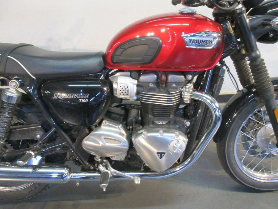 2020 Triumph Bonneville T100 Cranberry Red for sale in Lewis Center, OH