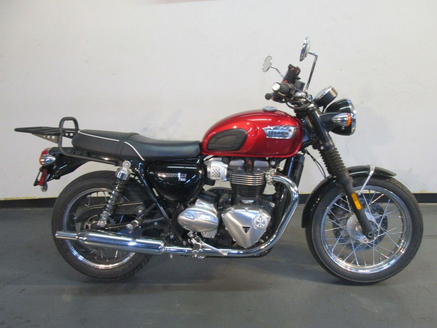 2020 Triumph Bonneville T100 Cranberry Red for sale in Lewis Center, OH