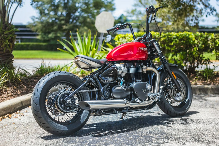 2023 Triumph Bonneville Bobber Red Hopper for sale in Orlando, FL