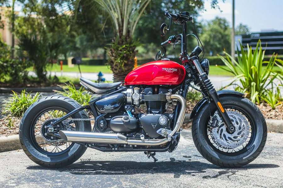 2023 Triumph Bonneville Bobber Red Hopper for sale in Orlando, FL