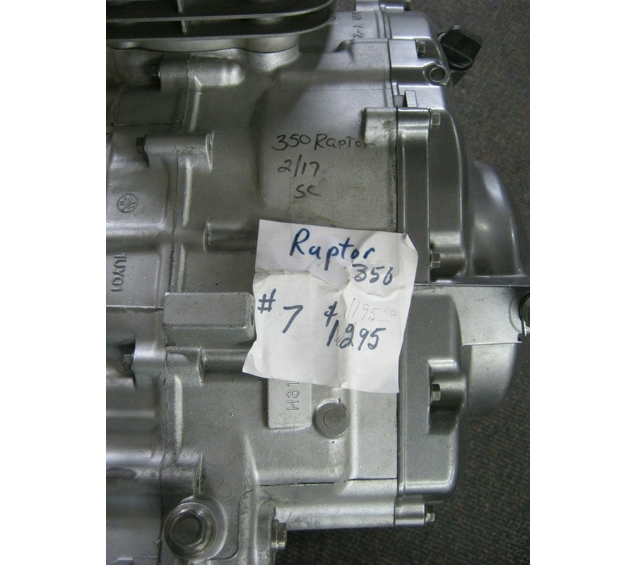 2004 Yamaha YFM350 Raptor/ Warrior Rebuilt Engine Exchange for sale in ...