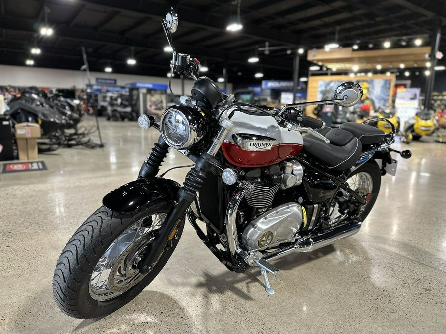 2025 Triumph Bonneville Speedmaster Snowdonia / Cranberry Red for sale ...