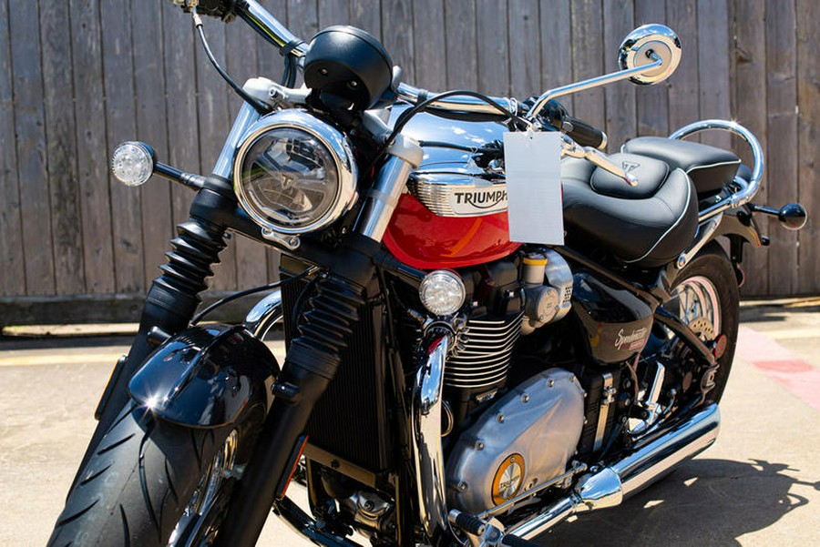 2023 Triumph Bonneville Speedmaster Chrome Edition Diablo Red for sale ...