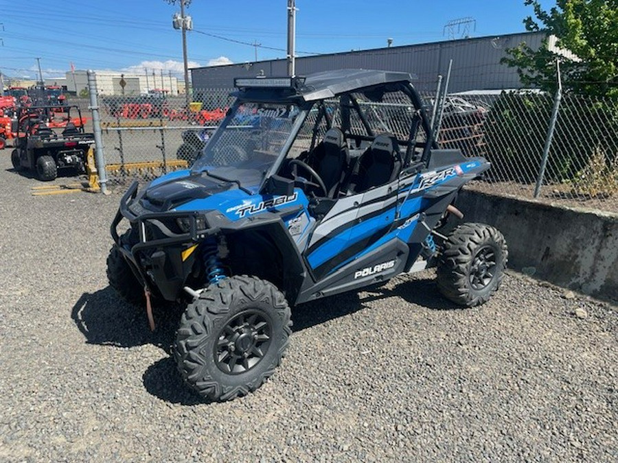 2018 Polaris Industries RZR XP® Turbo EPS - Velocity Blue for sale in ...